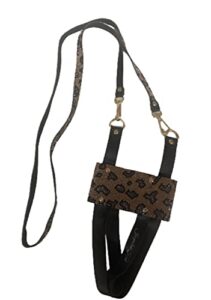 jacqueline kent bbc002.lepgo tumbler harness, leopard gold