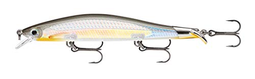 Rapala Ripstop Lure, Size 12, 4 3/4" Length, 4'-5' Depth, 1/2 oz, 3-#5 Hooks, Speed Money, Per 1