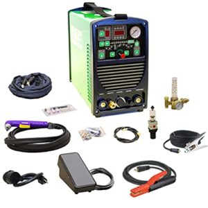 2021 ultraarc 205 200 amp multi process welder tig stick pulse 50 amp plasma cutter dual voltage 110v/220v