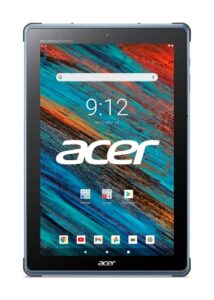 acer enduro urban t3 eut310a-11a-8995 rugged tablet | 10.1″ wuxga ips touch gorilla glass | mediatek mt8385 cpu | 4gb lpddr4x | 64gb emmc | wifi-5 | front & rear 5mp webcam | polaris blue | android 11