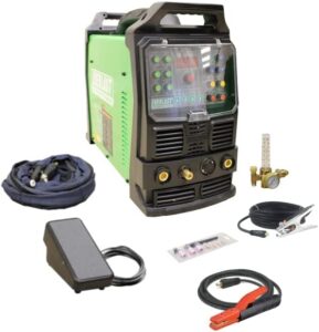 2021 powertig 315lx 315 amp ac/dc pulse tig/stick welder 240v single phase