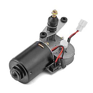 WSays 12V Electric Windshield Wiper Washer Pump Kit Compatible with Polaris RZR Ranger Can-Am Defender Marverick Commander Honda Pioneer Talon Kawasaki Mule Teryx