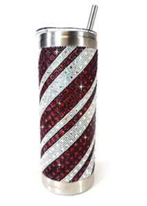 jacqueline kent – royal ice tumbler – candy cane