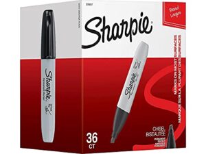 sanford sharpie chisel tip permanent marker