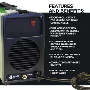 2021 SuperUltra 206Si 200 Amp TIG/Stick 50 Amp Plasma Cutter Multi Process Combo Welder Dual Voltage 110v/220v