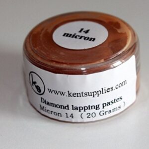 kent grit 14 microns diamond polishing paste lapping compound in 20gr container