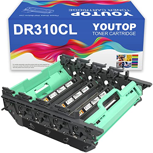 YOUTOP Remanufactured DR310CL Drum Unit Replacement for Brother HL 4150CDN 4570CDW 4570CDWT MFC 9460CDN 9560CDW 9970CDW