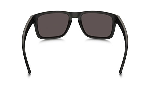 Oakley Holbrook Sunglasses 57MM Matte Black Frame/Warm Grey Lens, Casual