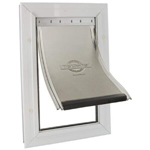 petsafe, staywell, aluminium pet door, large, solid design, easy install