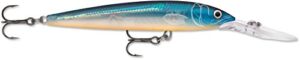 rapala deep husky jerk 10 ghost dhj10bgh: deep husky jerk 10 ghost, blue