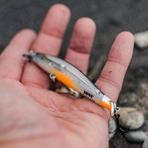 Rapala Ripstop Lure, Size 12, 4 3/4" Length, 4'-5' Depth, 1/2 oz, 3-#5 Hooks, Yellow Perch, Per 1, Multicolor, One Size, RPS12YP