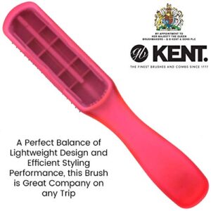 Kent Airhedz Glo Flat Hairbrush for Short Hair