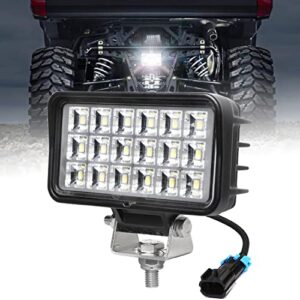 ulrolit aulest ranger backup light 27w reverse light compatible with 2018-2023 polaris ranger crew 1000 xp rear below cargo flood light