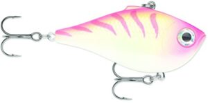 rapala rippin’ rap 07 pink tiger uv lure, multi, one size (rpr07ptu)