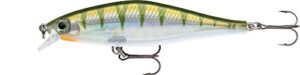 rapala sdrs09 shadow rap shad lure (3.5-inch, 0.3oz, yellow perch)