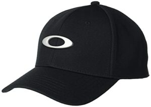 oakley unisex adult tincan cap, black/grey, small-medium us