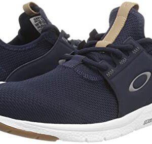 Oakley Men's Dry Sneaker, Navy Blue, 10.5