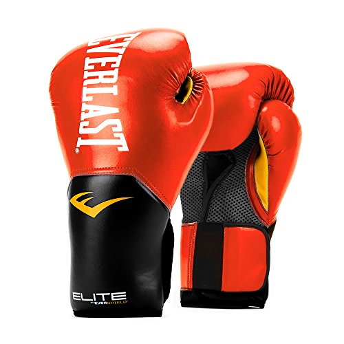 Everlast Pro Style Elite V2 Training Boxing Gloves - 10 oz - Red