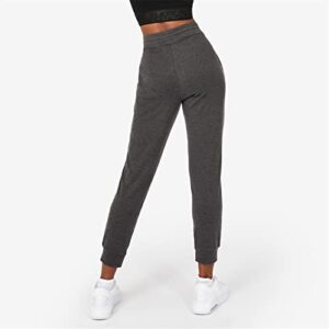 Everlast Womens Classic Joggers Comfortable Lightweight Fit Charcoal S