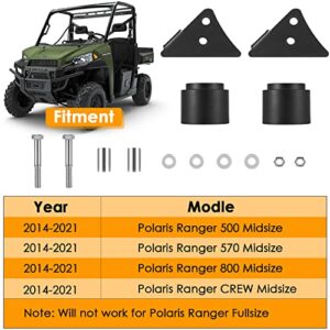 2.5'' Lift Kit UTV Front & Rear Suspension for Polaris Ranger 500/570/CREW Midsize 2014 2015 2016 2017 2018 2019 2020 2021