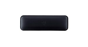 razer ergonomic wrist rest for gaming mice: anti-slip rubber base – angled incline – classic black