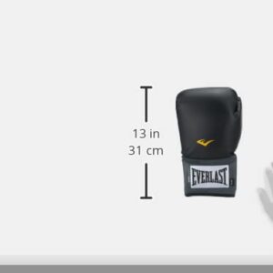 Pro Style Boxing Gloves-Black 16oz (PR)