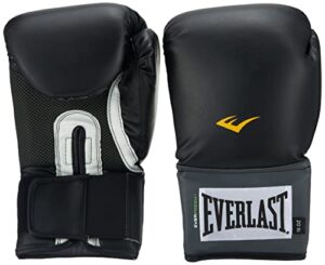 pro style boxing gloves-black 16oz (pr)