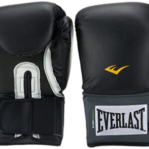 Pro Style Boxing Gloves-Black 16oz (PR)