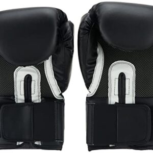 Pro Style Boxing Gloves-Black 16oz (PR)