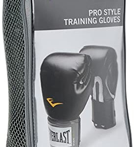 Pro Style Boxing Gloves-Black 16oz (PR)