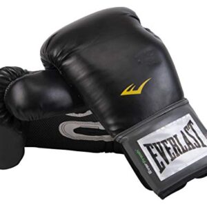 Pro Style Boxing Gloves-Black 16oz (PR)