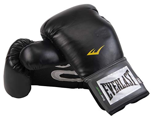 Pro Style Boxing Gloves-Black 16oz (PR)