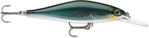 rapala shadow rap shad deep 09 sdrsd09cbn: shadow rap shad deep 09 carbon, one size