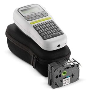 caseling Hard Case Fits Brother P-Touch PTH110 Easy Portable Label Maker. (case only)