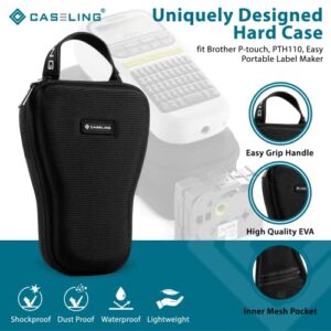 caseling Hard Case Fits Brother P-Touch PTH110 Easy Portable Label Maker. (case only)