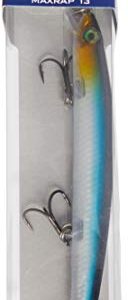 Rapala MaxRap 13 Fishing Lure, Flake Blue