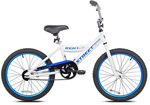 Kent 20" Street Metal, White, Boy's BMX Bike