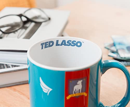 Silver Buffalo Ted Lasso Richmond Jersey Kent Ceramic Mug, 20 Ounces