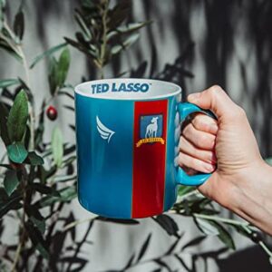 Silver Buffalo Ted Lasso Richmond Jersey Kent Ceramic Mug, 20 Ounces