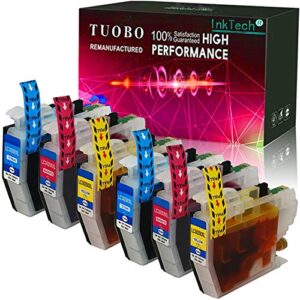 tuobo compatible ink cartridge replacement for brother lc3029 xxl lc 3029 to use with mfc-j5830dw mfc-j5830dwxl mfc-j5930dw mfc-j6535dw mfc-j6535dwxl mfc-j6935dw (6 color)