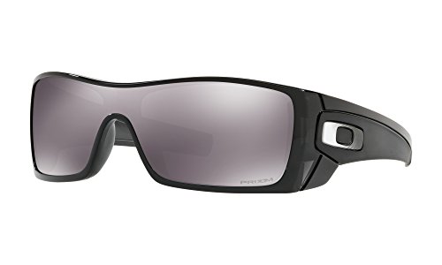 Oakley Batwolf Sunglasses (Black Ink Frame, Prizm Black Lens) with Lens Cleaning Kit and Country Flag Microbag