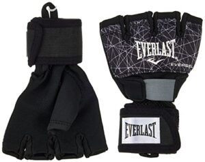 everlast p00001248 printed evergel hand wraps black m