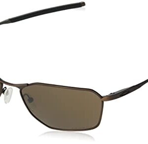 Oakley mens Oo6047 Savitar Sunglasses, Satin Toast/Prizm Tungsten, 58 mm US