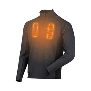 polaris off road men’s heated base layer top – xl