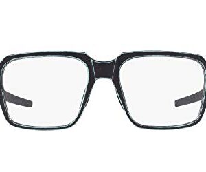 Oakley Men's OX8154 Miter Square Prescription Eyeglass Frames, Satin Arctic Surf/Demo Lens, 54 mm