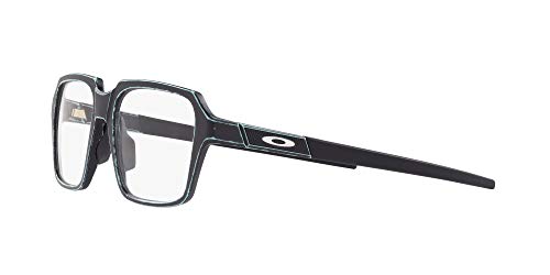 Oakley Men's OX8154 Miter Square Prescription Eyeglass Frames, Satin Arctic Surf/Demo Lens, 54 mm