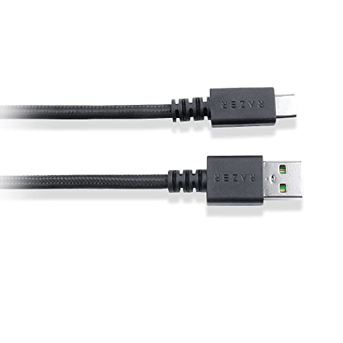 HUYUN USB C to USB Data Charging Cable Compatible for Razer BlackWidow V3 Pro Deathstalker V2 Pro Mechanical Wireless Gaming Keyboard