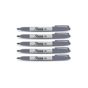 sharpie fine point marker slate grey pack of 5