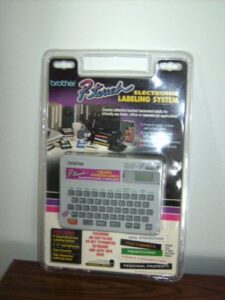 brother p-touch electronic labeling system model pt-10b