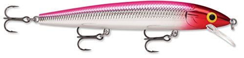 Rapala Husky Jerk 14 Clown HJ14PCL: Husky Jerk 14 Clown, Pink, One Size